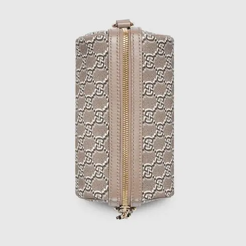 Gucci Gg Shadow Mini Shoulder Bag - Taupe Gg Leather | Editorialist